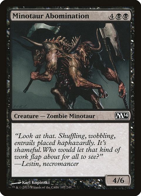 Minotaur Abomination (107) – Axion Now