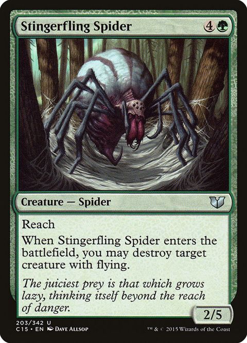 Stingerfling Spider (203) – Axion Now