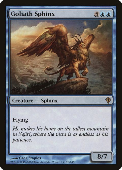 Goliath Sphinx (28) – Axion Now