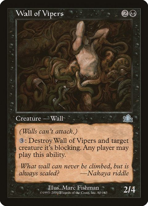 Wall of Vipers (80) – Axion Now